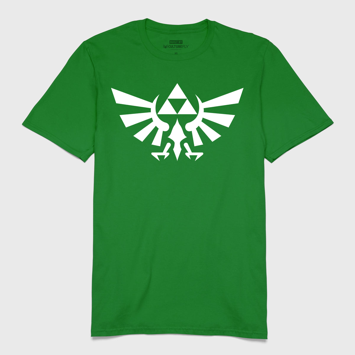 The Legend Of Zelda Royal Family Crest Green Tee CultureFly the-legend-of-zelda-royal-family-crest-green-tee-culturefly