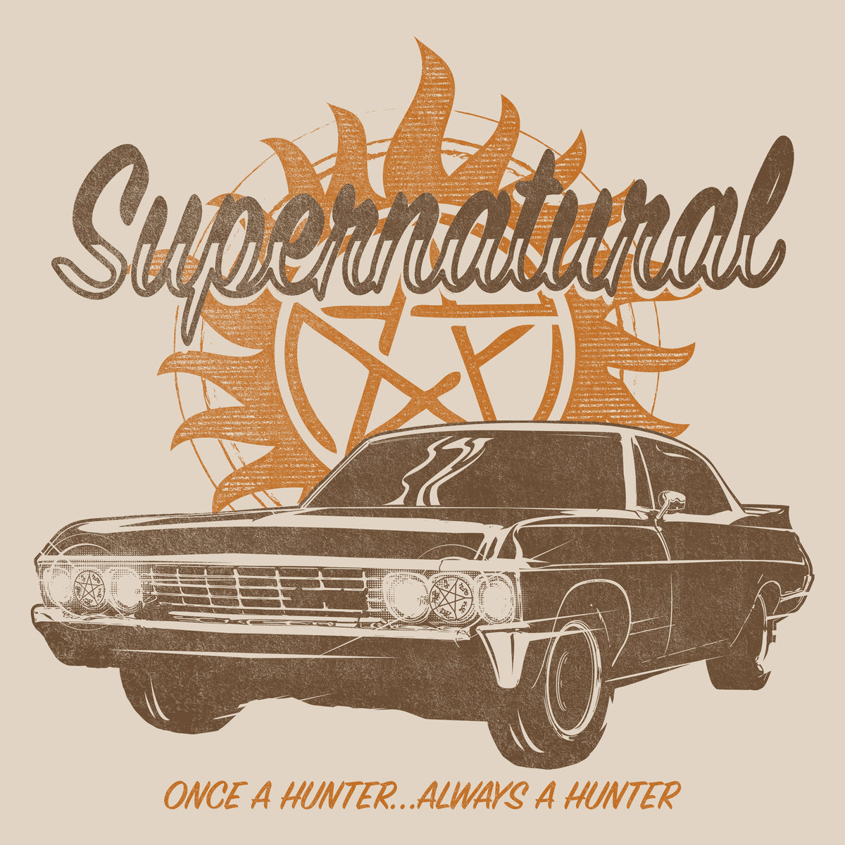 Supernatural - Once A Hunter Always A Hunter Tee | CultureFly